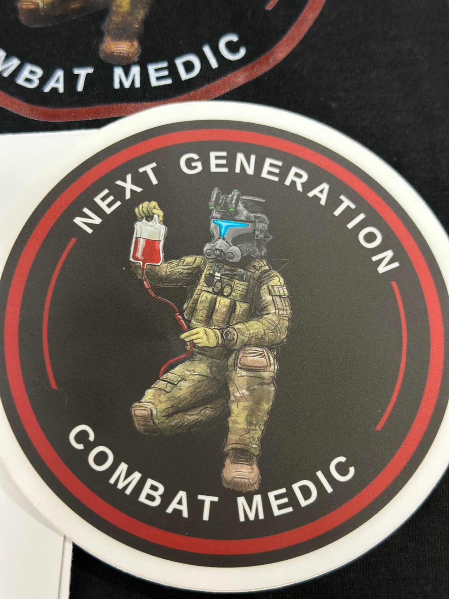 Shirts & Stickers now available – Next Generation Combat Medic