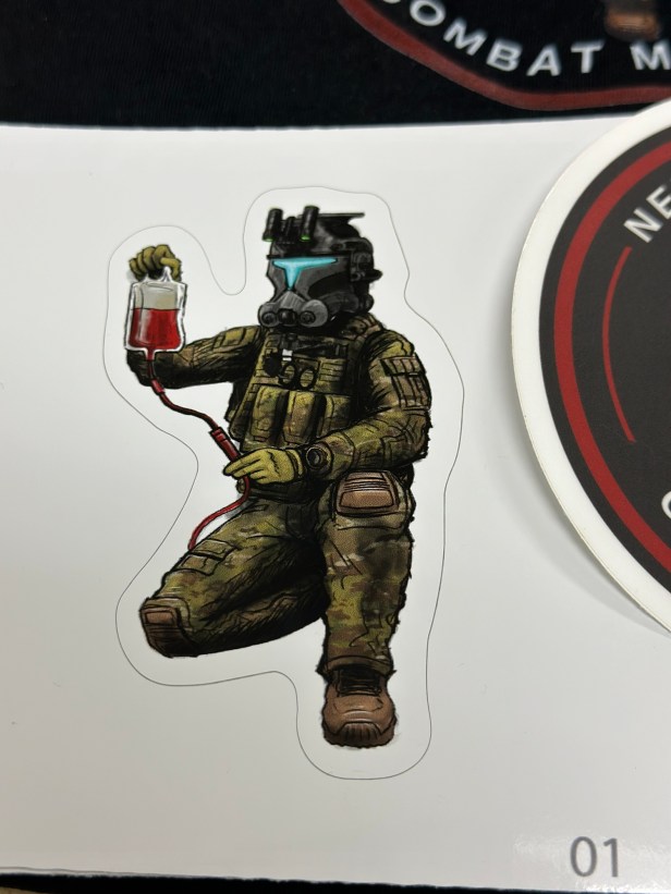 Shirts & Stickers now available – Next Generation Combat Medic