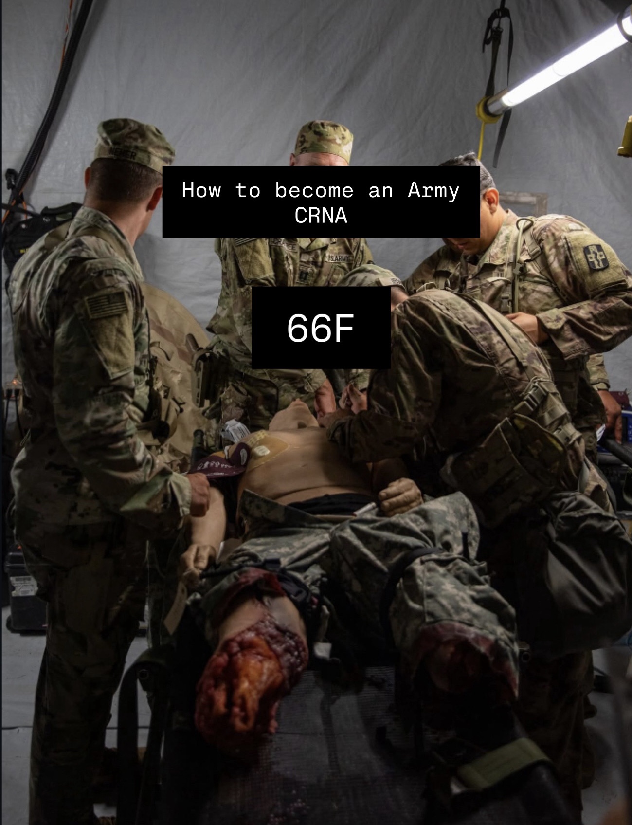 How to become an Army CRNA – Next Generation Combat Medic