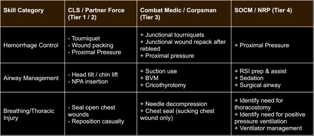 Enhancing TCCC through Optimized Simulation – Next Generation Combat Medic